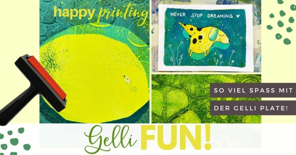 Gelli Print Anleitung: Der Gelli Plate Kurs für dich